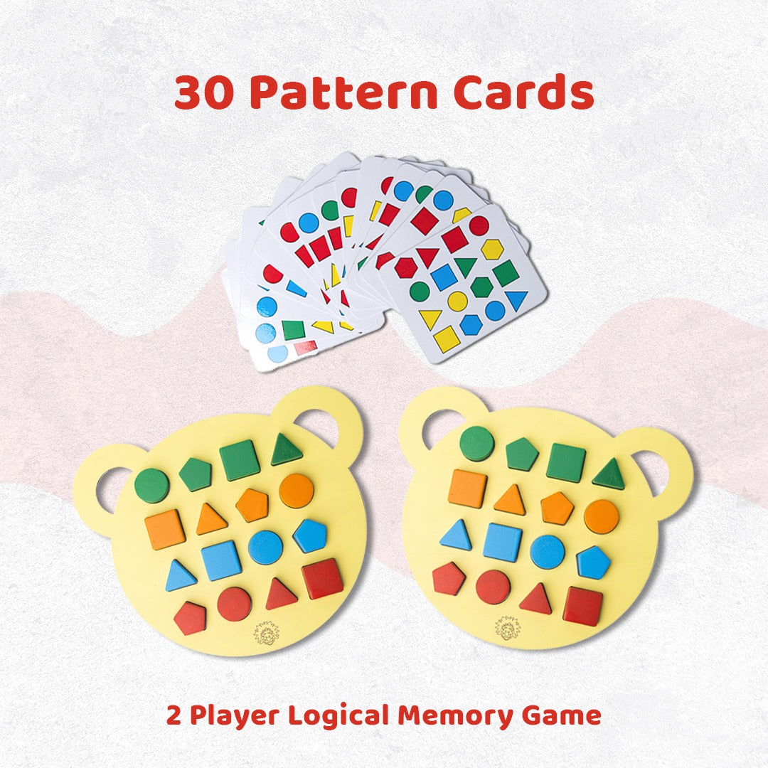 Two Player logical memory game